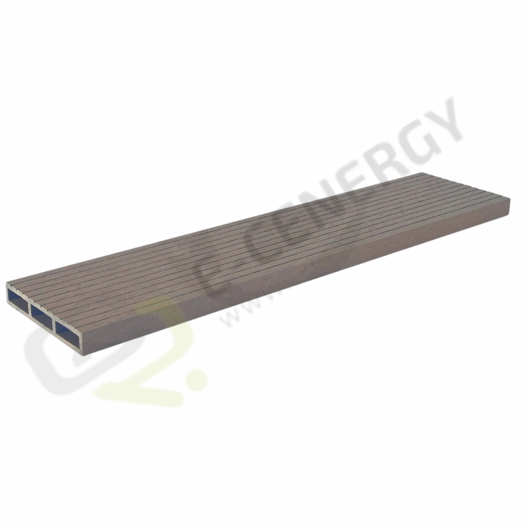 WPC Deck Περίφραξης Καφέ Σκούρο 3,90 m.
